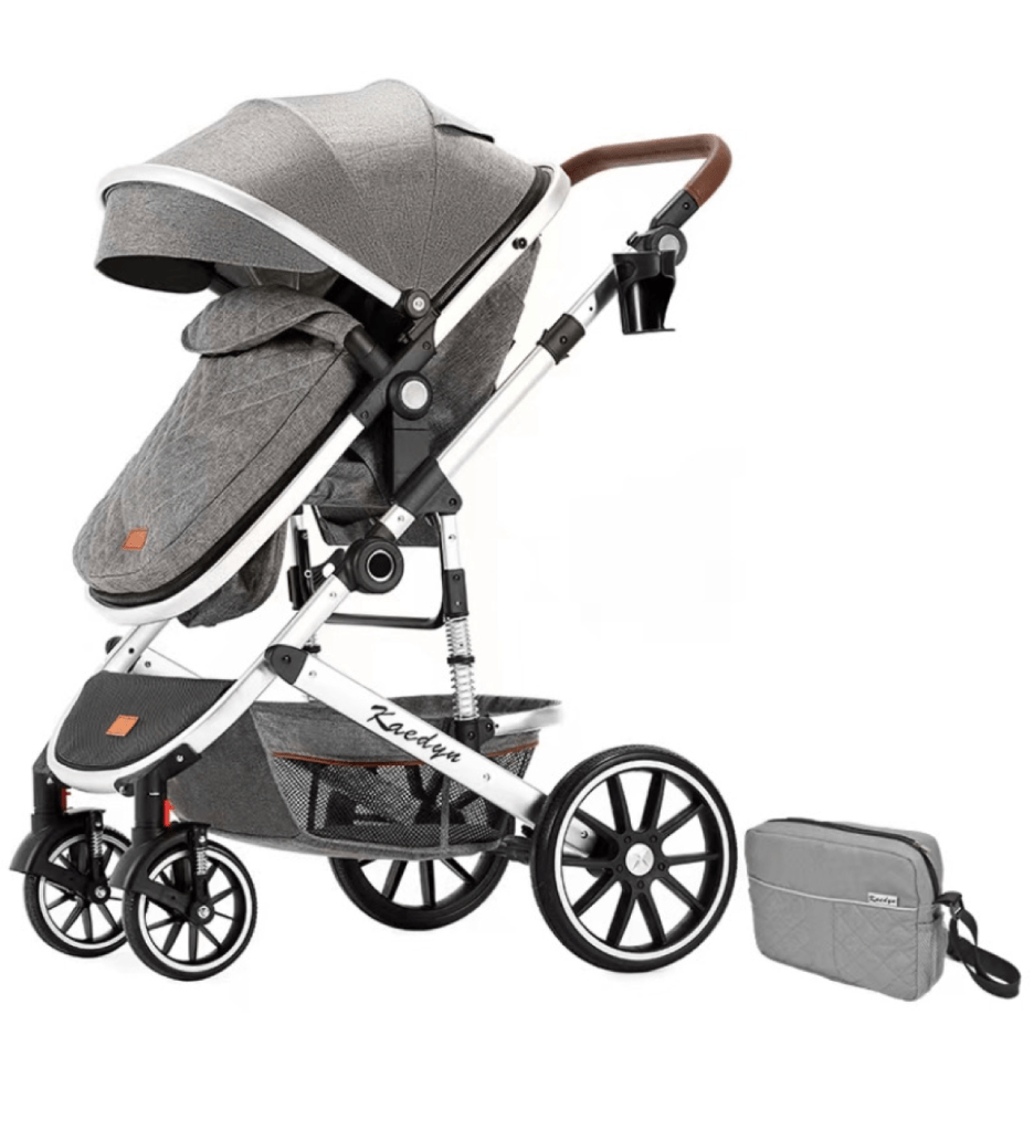 Grey Baby Stroller - Stylish, Modern and unique @ Nova Moon